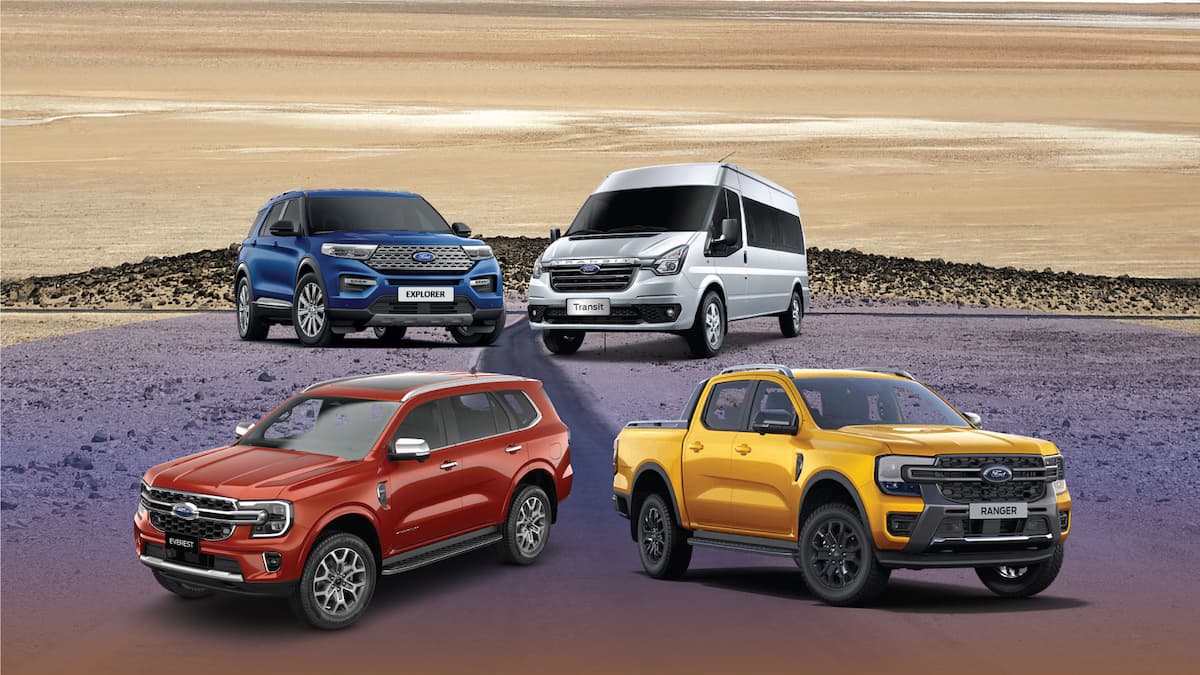 Xe Ford 2025 Thế Hệ Mới - Ranger, Everest, Raptor, Territory, Explorer ...
